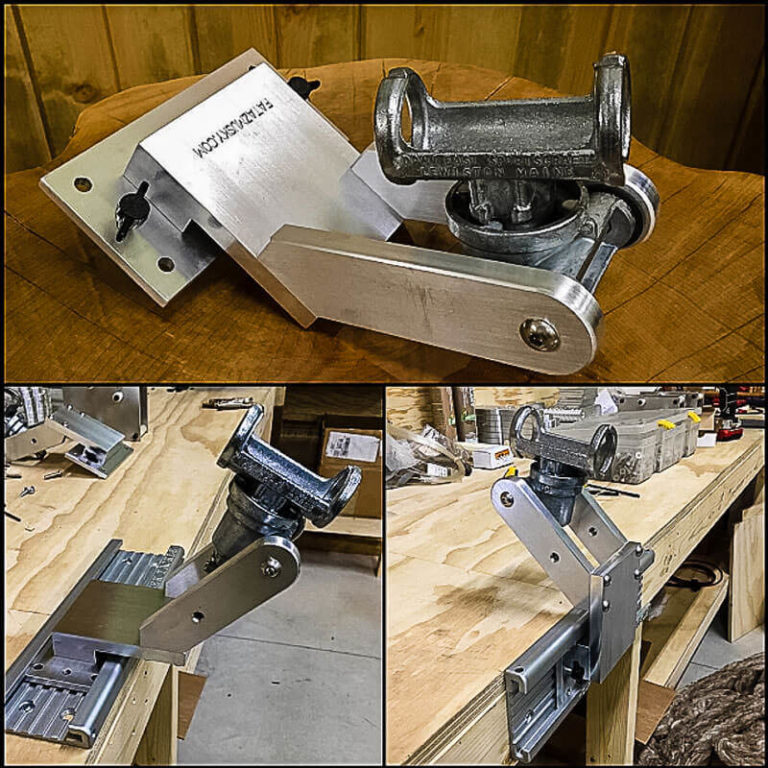 Fat A.Z. Rod Holder Extension Bracket | MuskyChasers.com - Buy Now